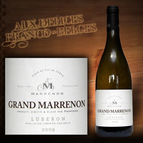 Côtes du Lubéron blanc 2010 AOC " Grand Marrenon" - Aux Délices Franco ...